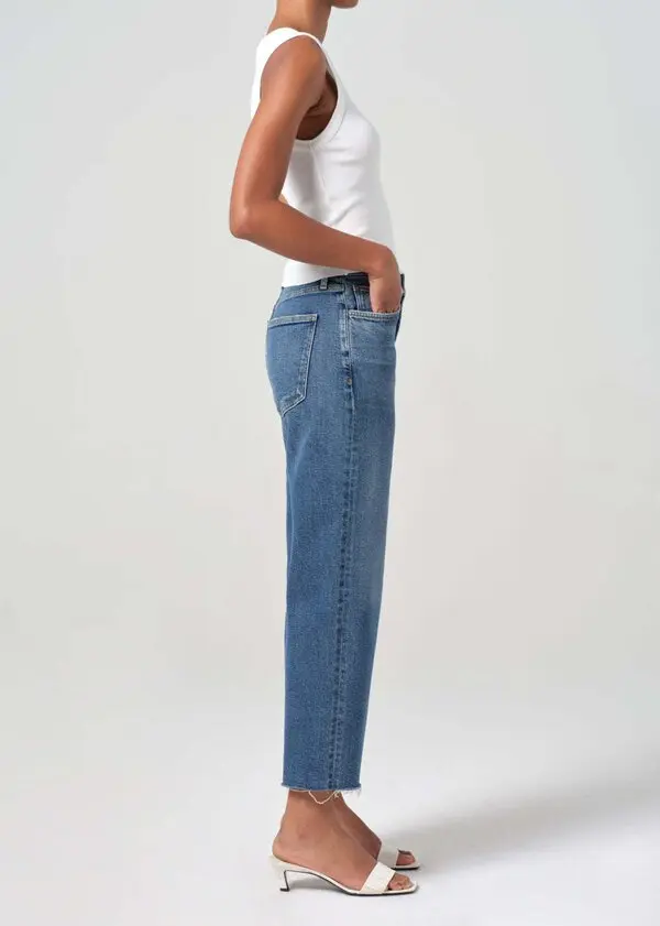 AGOLDE Harper Crop Jean - Blue