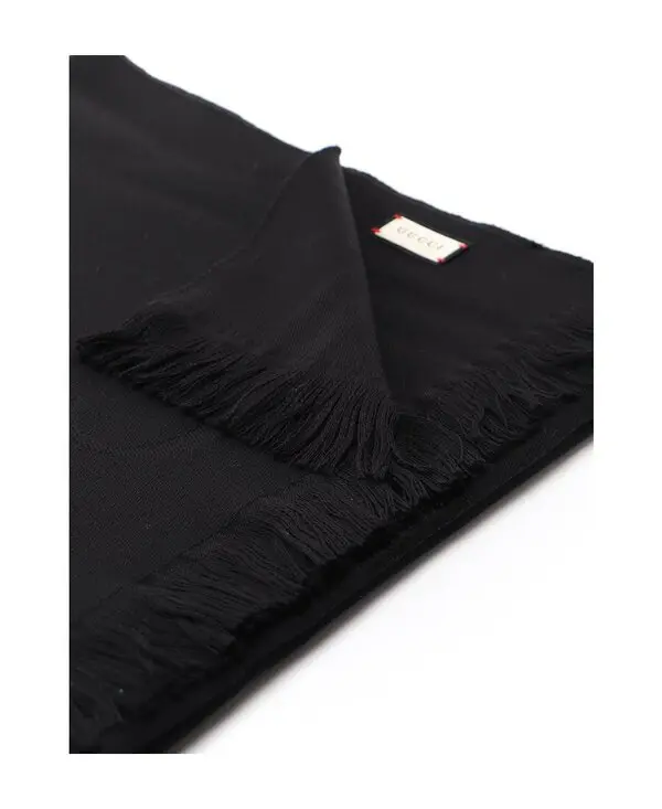 Gucci Logo Star Print Scarf
