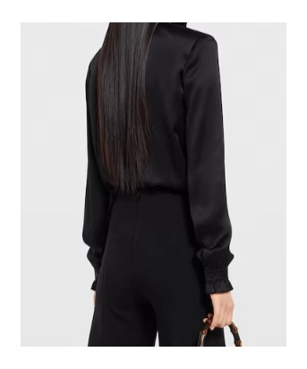 Gucci Long-sleeve Shirt With Bow Detail