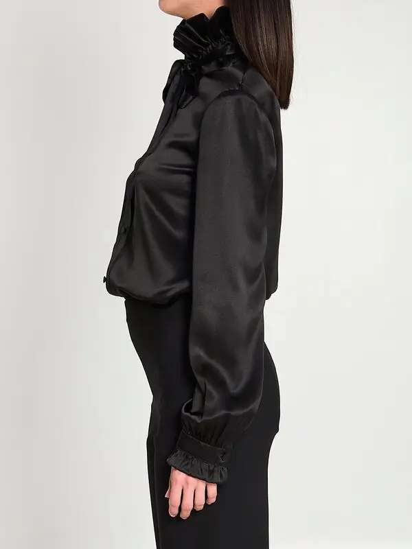 Gucci Long-sleeve Shirt With Bow Detail