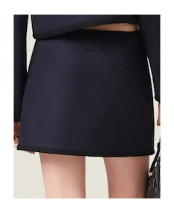 Miu Miu Zipped Mini Skirt
