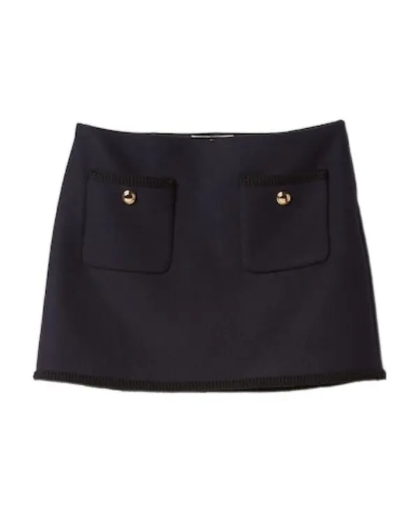 Miu Miu Zipped Mini Skirt