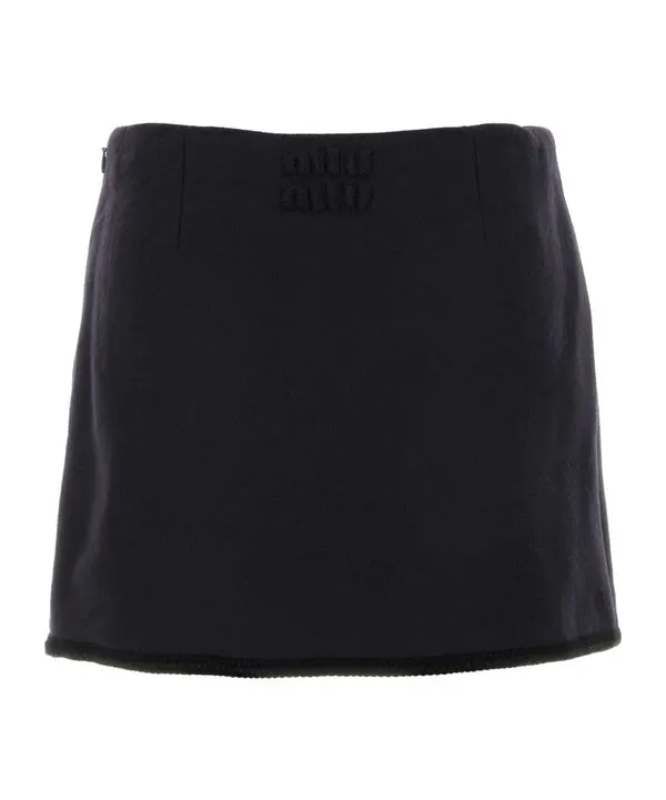 Miu Miu Zipped Mini Skirt