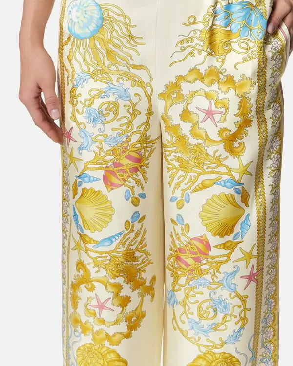 Versace Barocco Printed Trousers