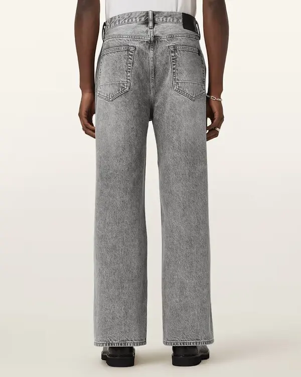 ALLSAINTS Relaxed Fit Wide Leg Jeans