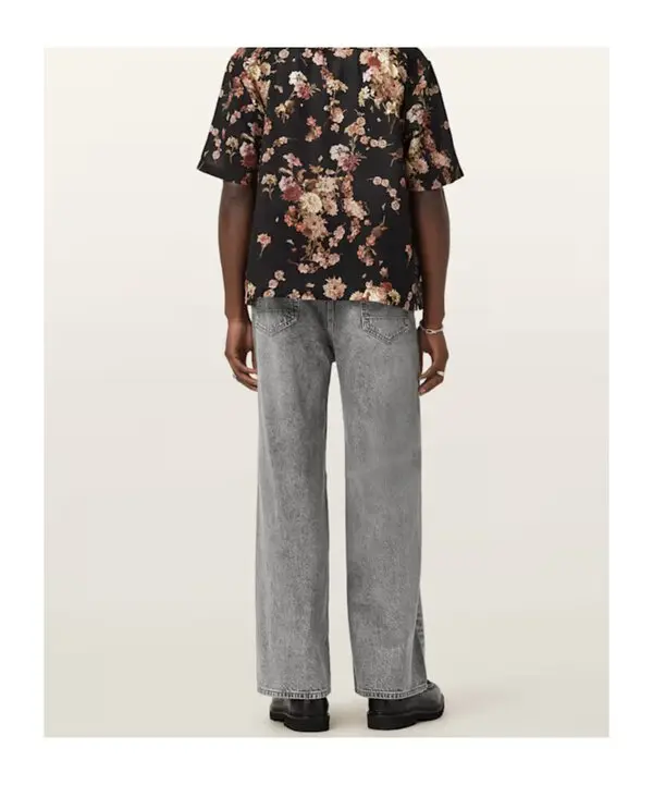 ALLSAINTS Relaxed Fit Wide Leg Jeans
