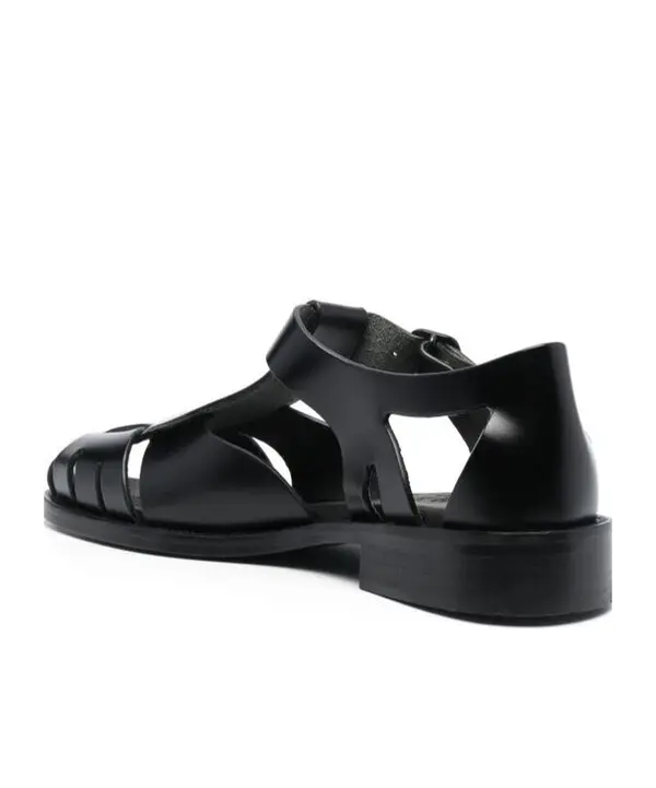 Hereu Pesca Fisherman Sandals - Black