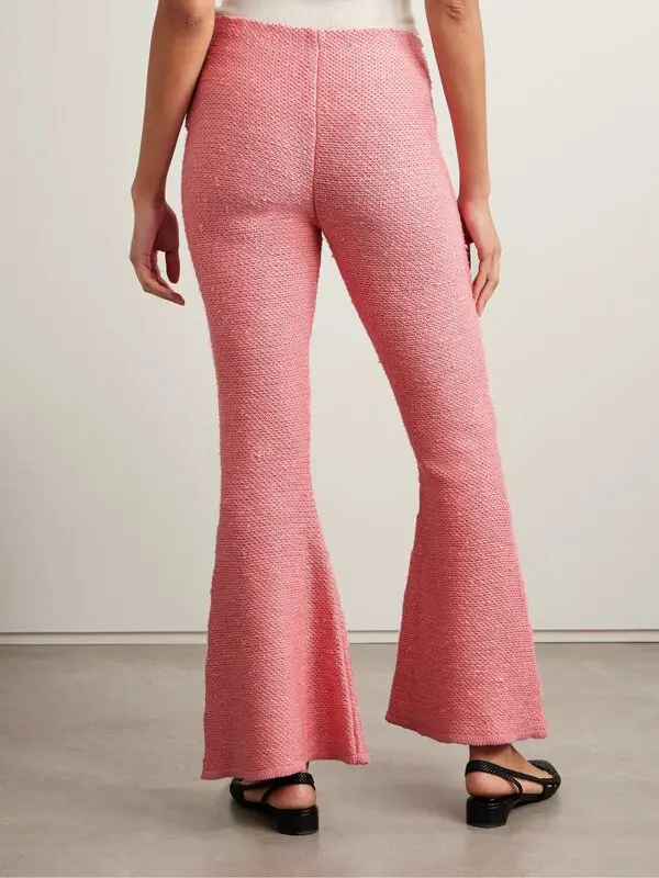 Gabriela Hearst Knitted Flared Pants