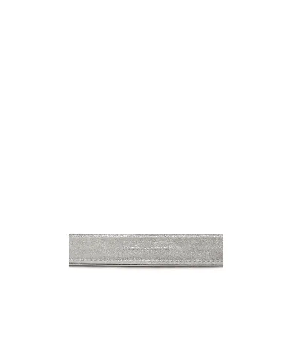 Comme Des Garçons Buckle Fastened Belt - Silver