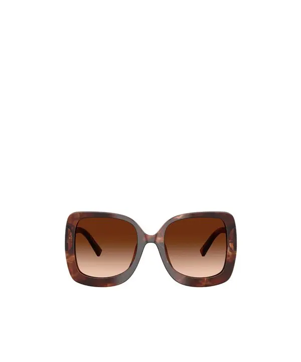 Dolce & Gabbana Geometric Frame Sunglasses - Brown