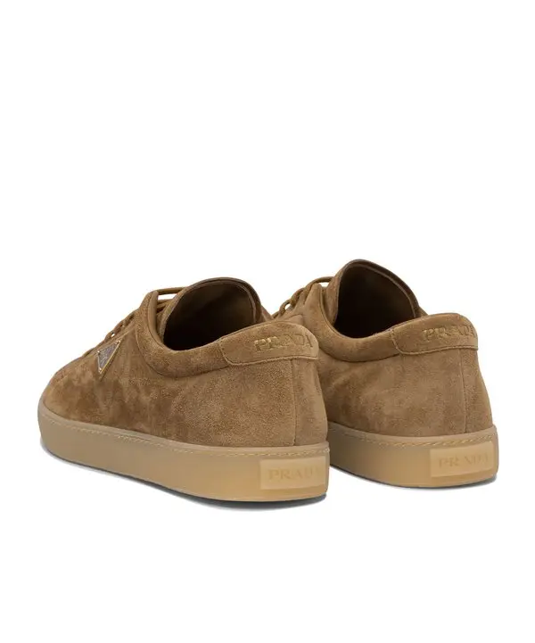 Prada Suede Low Top Sneakers
