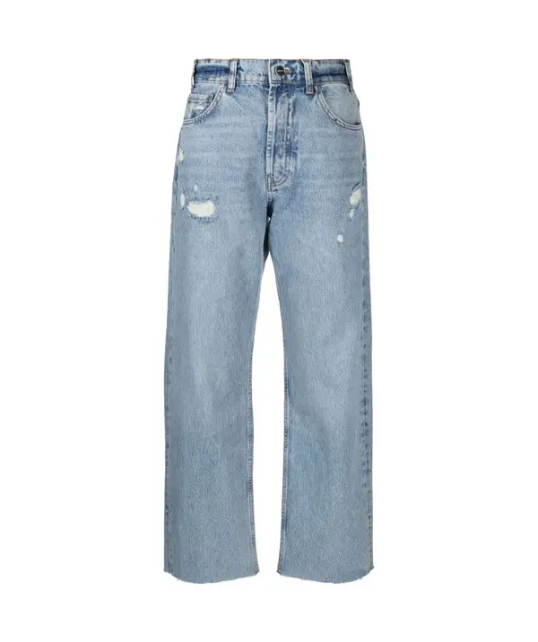 ANINE BING Gavin Mid-rise Boyfriend Jeans