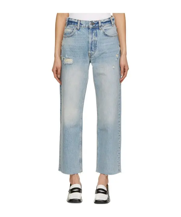 ANINE BING Gavin Mid-rise Boyfriend Jeans