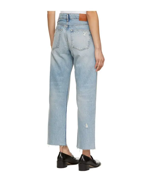 ANINE BING Gavin Mid-rise Boyfriend Jeans