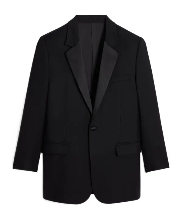 Celine Wool Gabardine Tuxedo Jacket