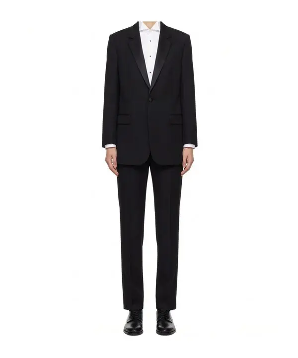 Celine Wool Gabardine Tuxedo Jacket