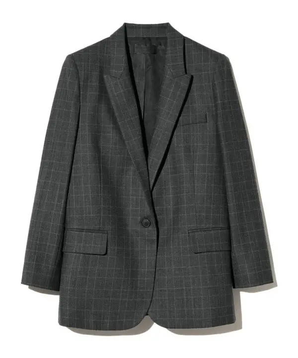 NILI LOTAN Checked Blazer