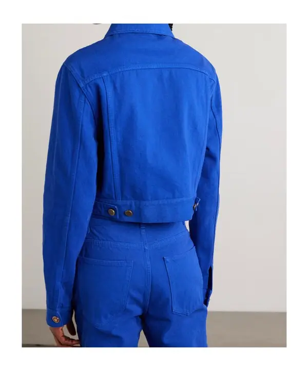 Gabriela Hearst Long-sleeved Denim Jacket - Blue