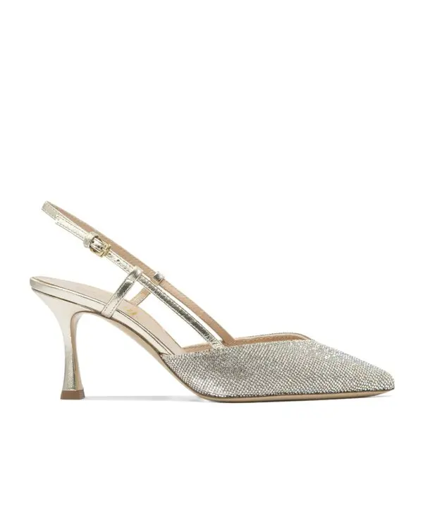 NINALILOU 65mm Crystal-embellished Slingback Pumps