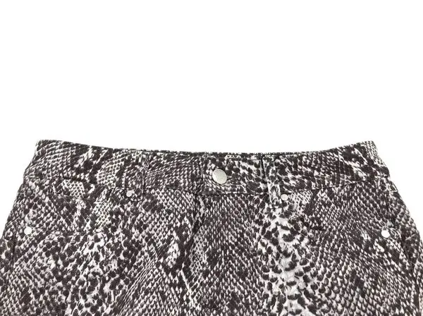 Sportmax Snake Print Slim-fit Trousers - Black