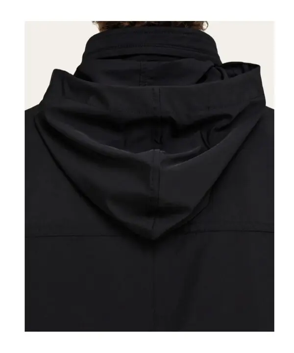 FERRAGAMO Technical Faille Caban Overcoat