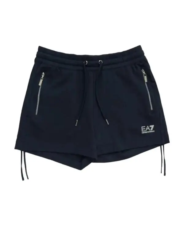 EA7 Logo Drawstring Shorts