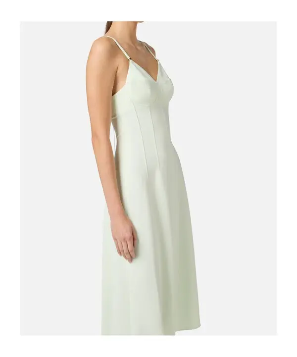 Elisabetta Franchi Lightweight Crêpe Midi Dress