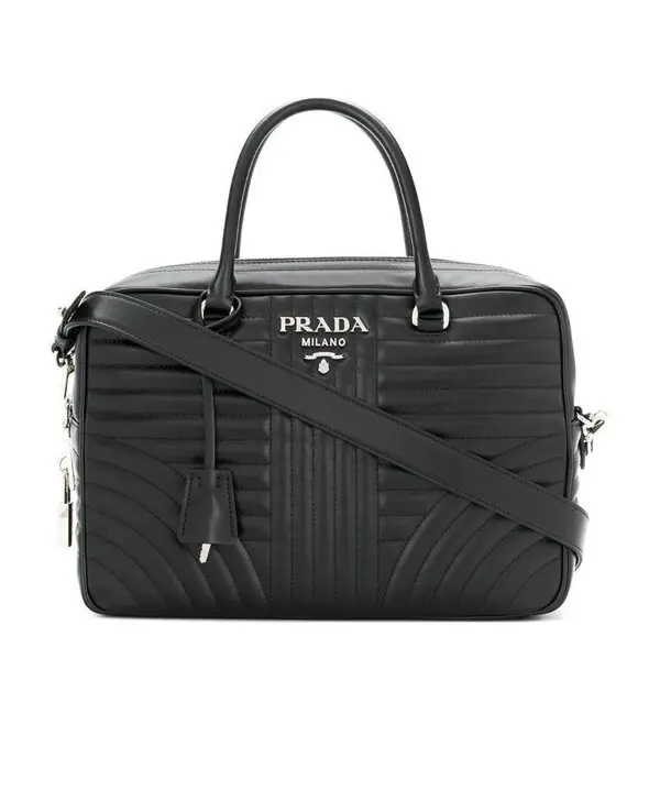 Prada Logo Detail Shoulder Bag
