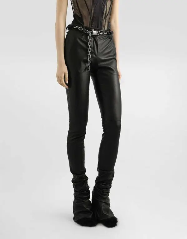 Dolce & Gabbana Low-rise Belt Loop Pants