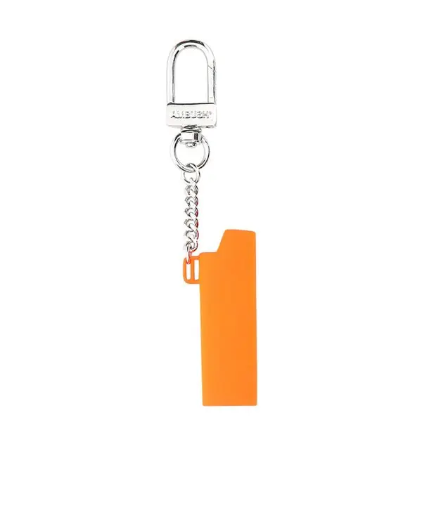 AMBUSH Logo Embossed Key Ring - Orange