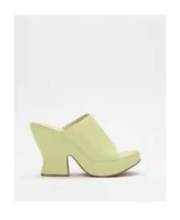 Bottega Veneta Stack Wedge Mules