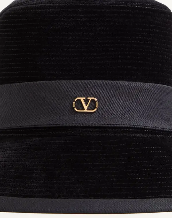 Valentino Garavani Vlogo Fedora Hat