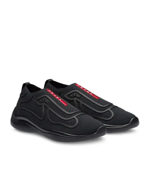 Prada Logo Detail Sneakers