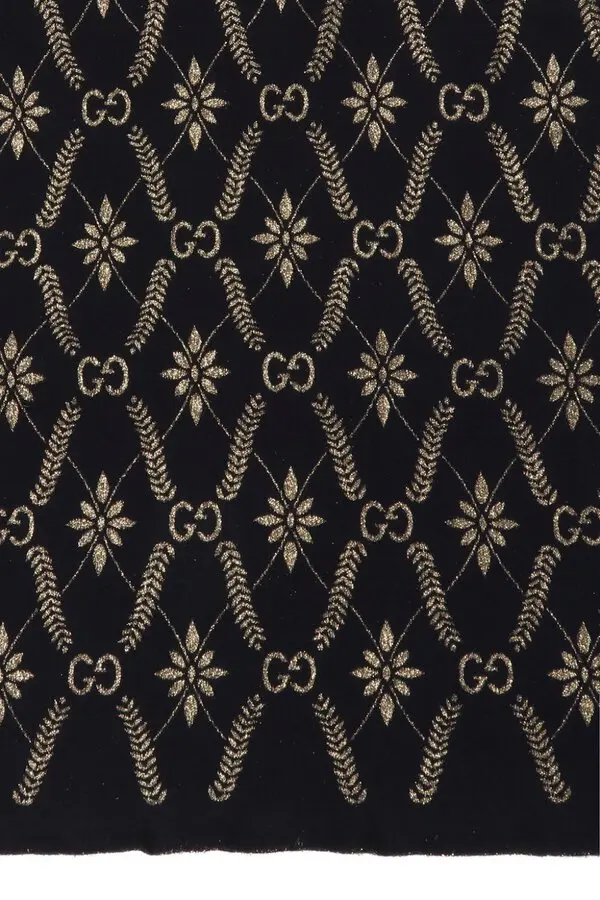 Gucci Navy Blue Scarf