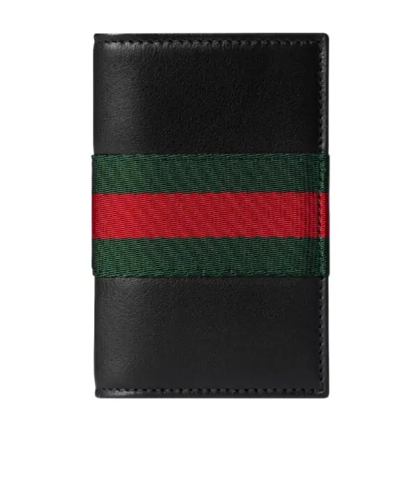 Gucci Web Trademark Card Case