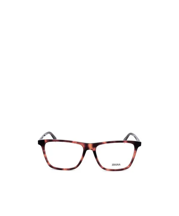 Zegna Square Frame Eyeglasses - Black