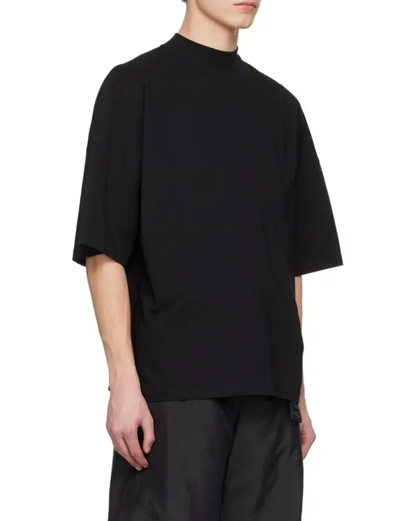 JIL SANDER Short-sleeved Crewneck T-shirt - Black
