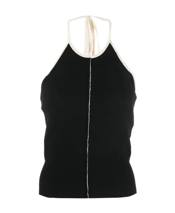 Sunnei Halterneck Knit Top - No