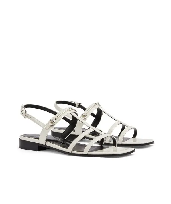 Gucci Horsebit Flat Leather Sandals