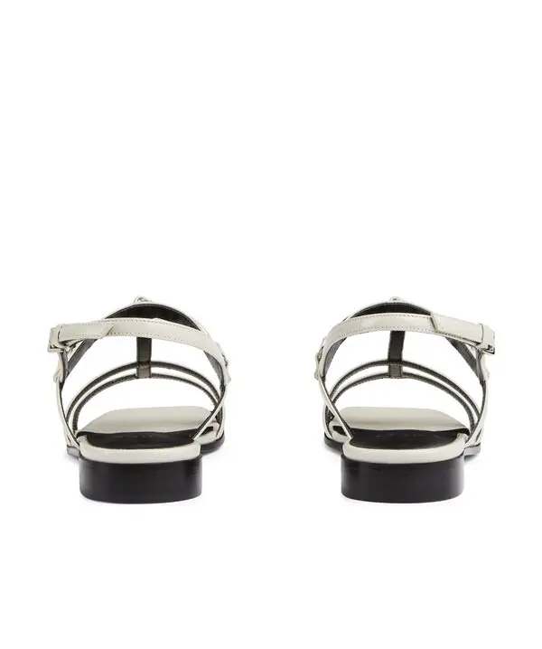 Gucci Horsebit Flat Leather Sandals