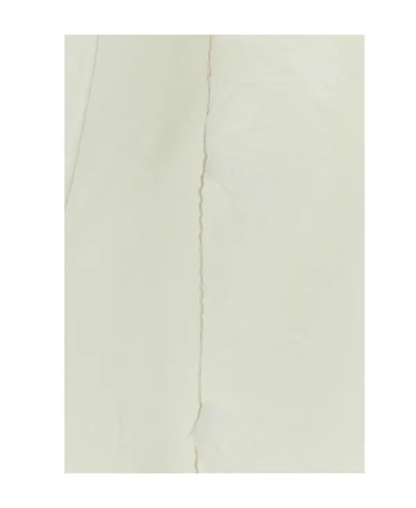 JIL SANDER Feather-trim Square Neck Slip Dress - White