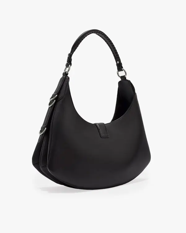 GANNI Butterfly Clasp Small Kat Bag - Black