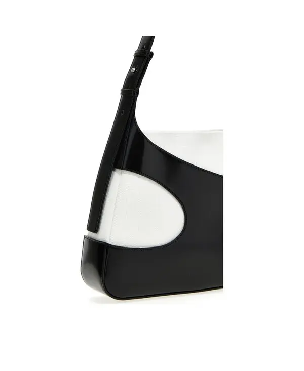 FERRAGAMO Cut Out Shoulder Bag - Black