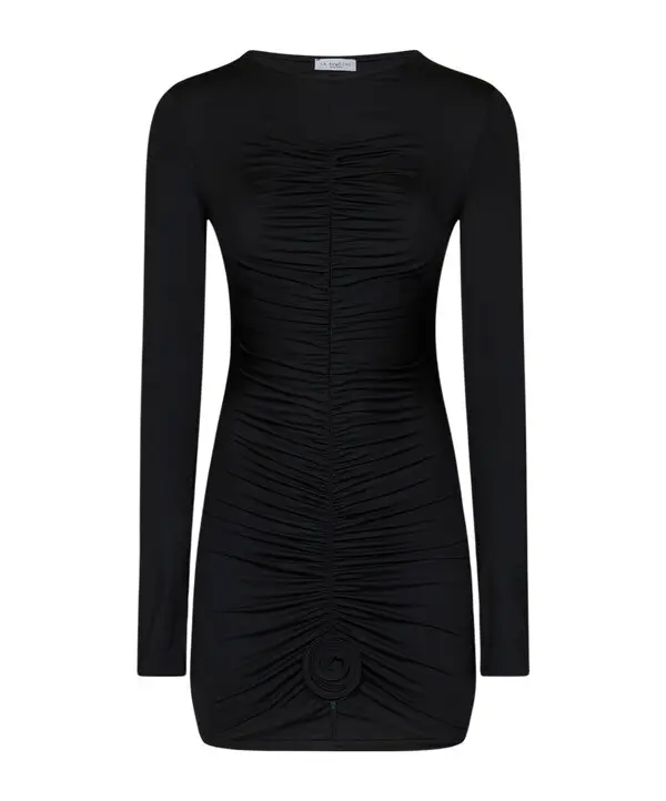 LA REVECHE Lillibet Draped Mini Dress
