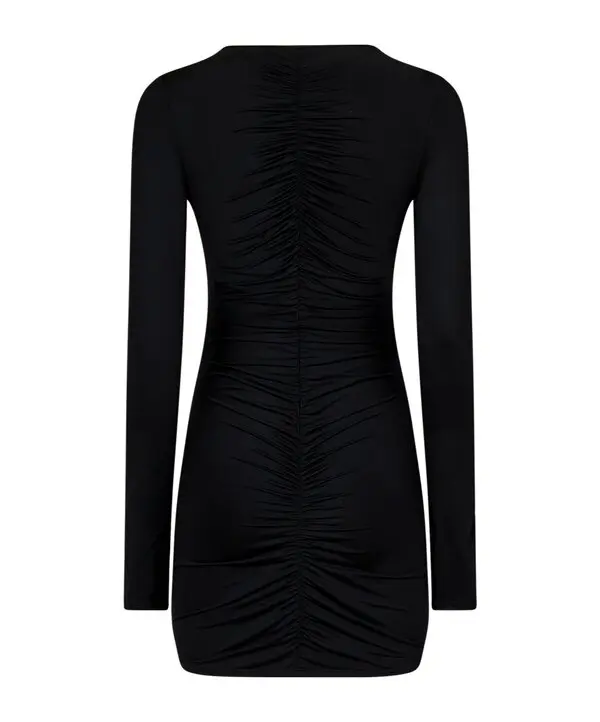 LA REVECHE Lillibet Draped Mini Dress