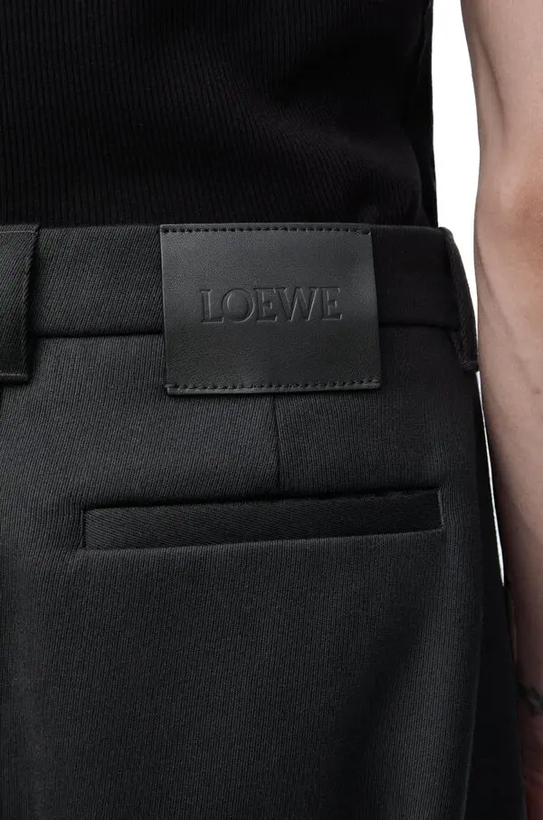 Loewe Cargo Trousers In Wool