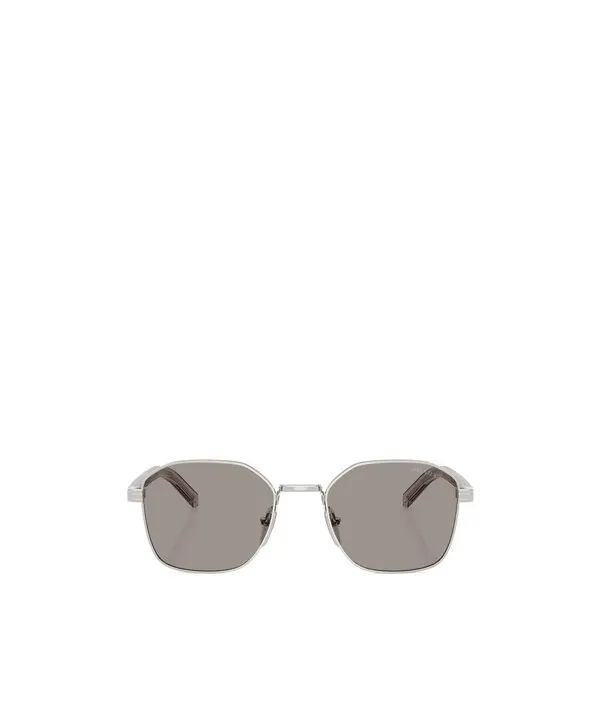 Prada Square Frame Sunglasses - Silver