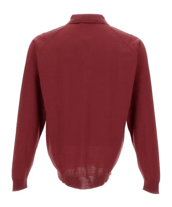 John Smedley Buttoned Polo Shirt