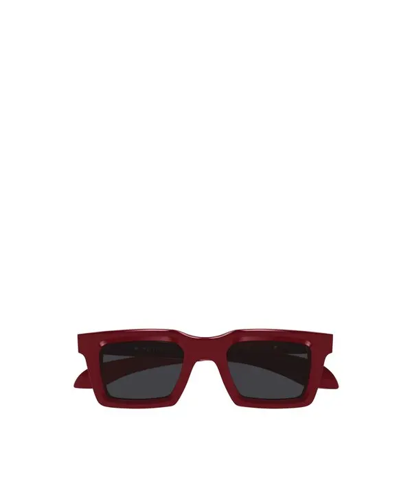 Alexander McQueen Rectangular Frame Sunglasses - Black
