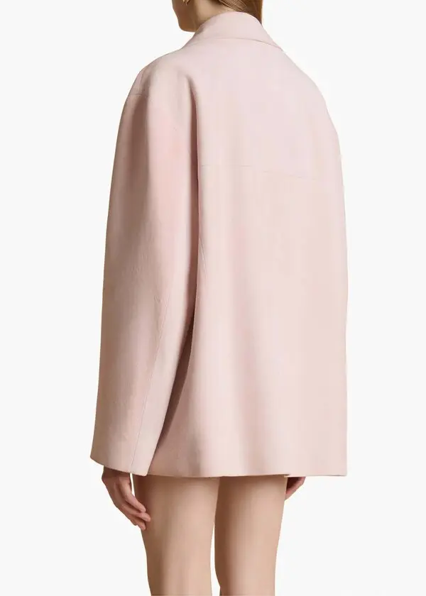 Khaite Morsson Button-up Jacket - Nude